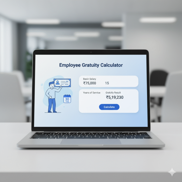 Employee Gratuity Calculator – Powerful Estimate